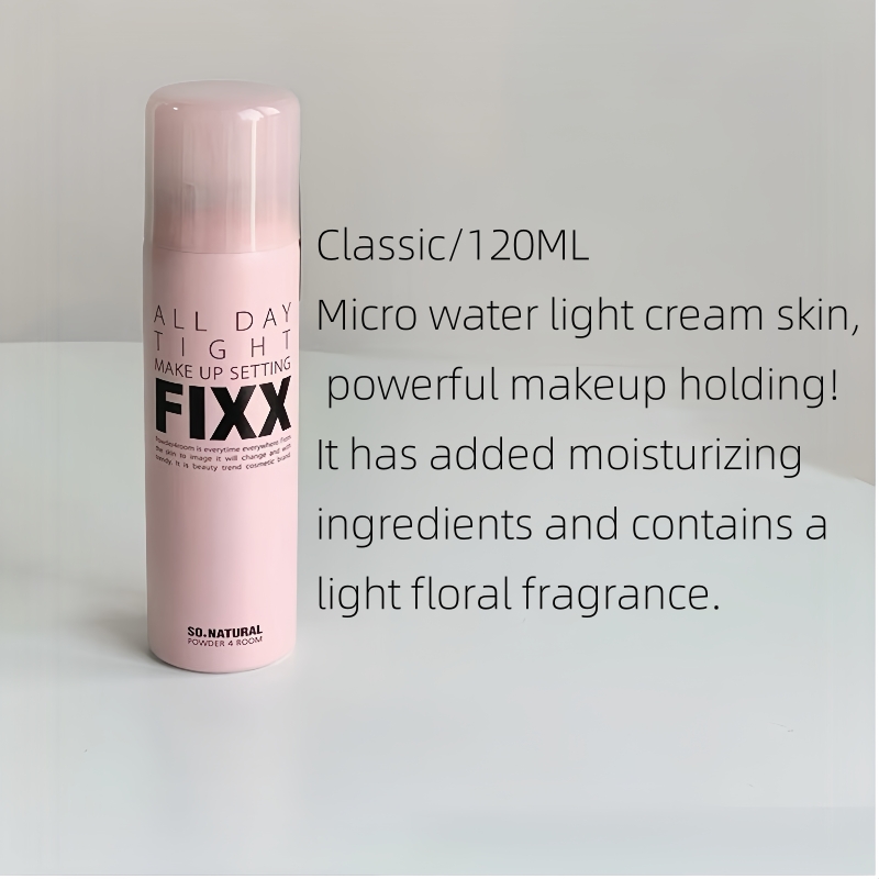 FIXX So Natural 𝗔𝗹𝗹 𝗗𝗮𝘆 𝗧𝗶𝗴𝗵𝘁 Make Up Setting Spray Water Glow /Real ...