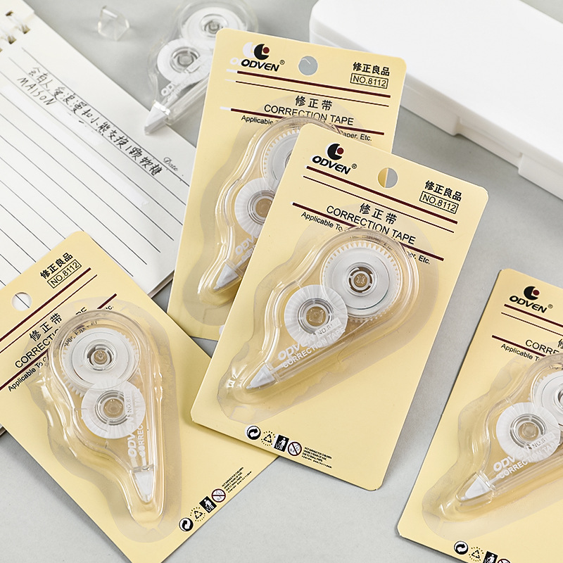 MUJI Style Transparent Correction Tape Portable Smooth Correction Tool ...