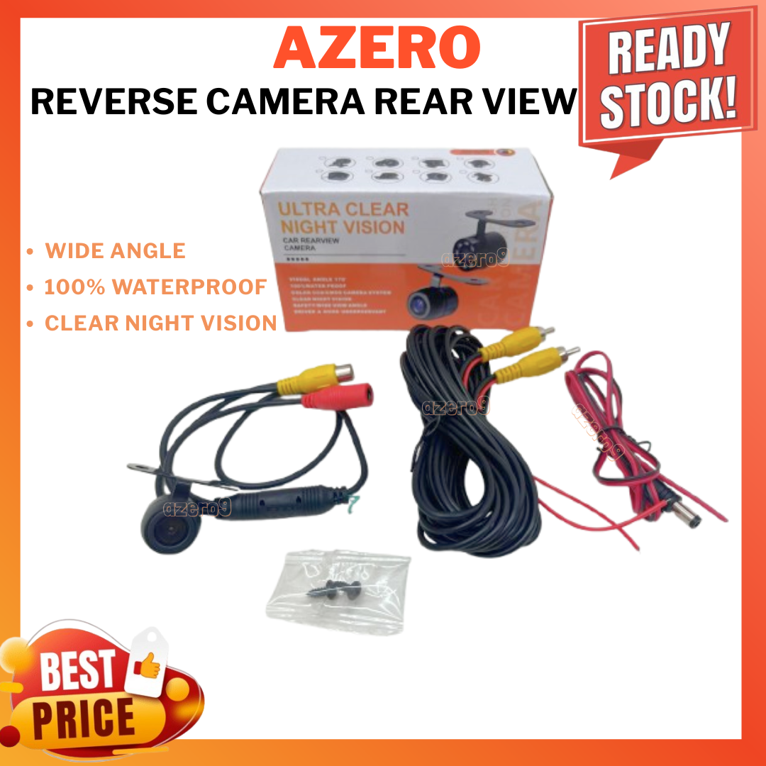 Car Reverse Camera Rear View Parking Kamera Belakang Butterfly HD CCD Night Vision Waterproof ...