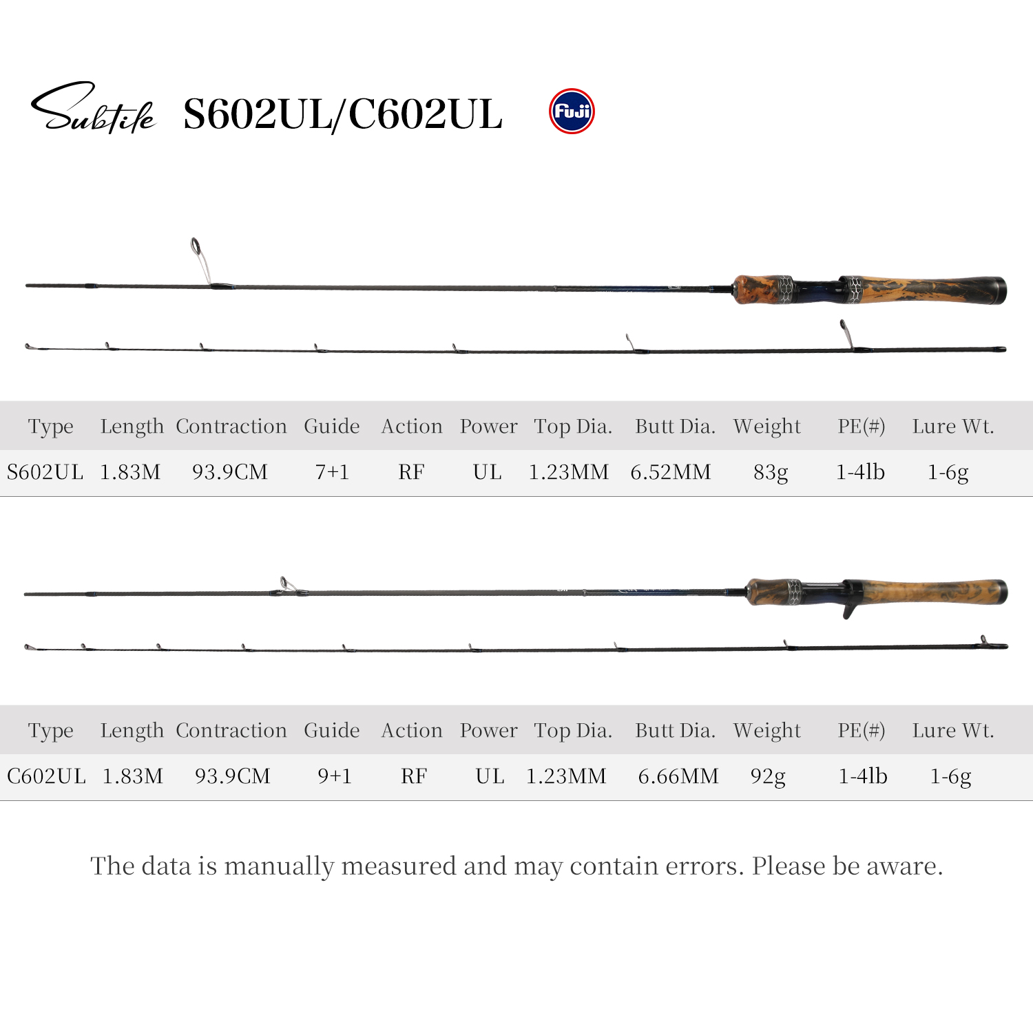 Tsurinoya Malaysia Subtile Trout Spinning/BC Trout/Stream Rod/SC532UL ...