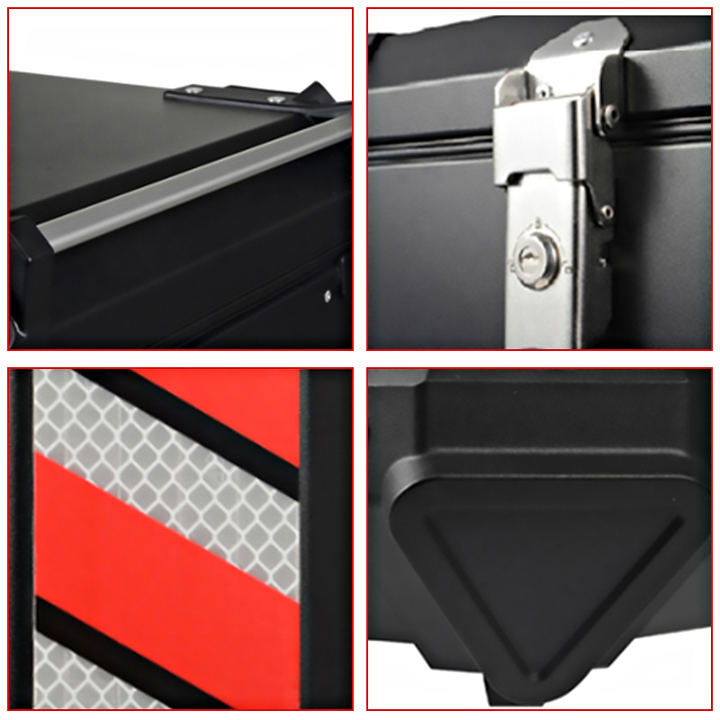Aluminium Alloy Top Box Motorcycle 45/55/65L Used for ADV XMAX V2 NMAX ...