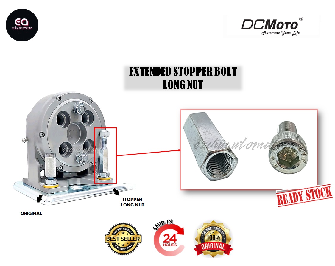 Autogate Extended Stopper Bolt Long Nuts Sesuai digunakan untuk DCMoto ...