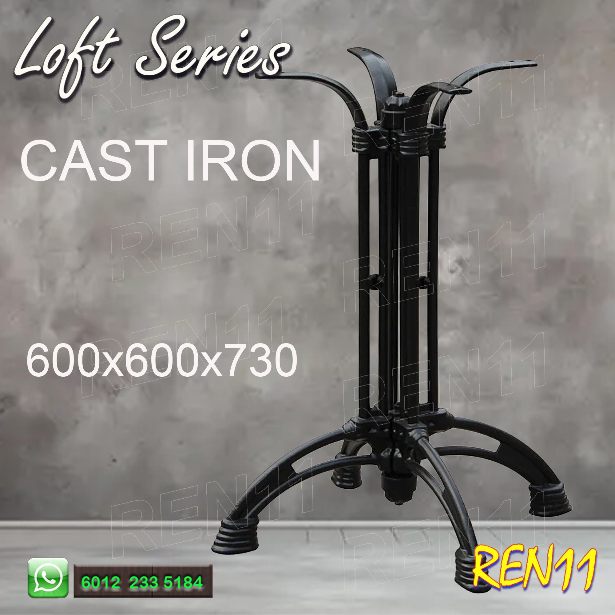 Cafe table,Table Leg, Metal Leg, Kaki besi, Kaki meja , Table Base ...