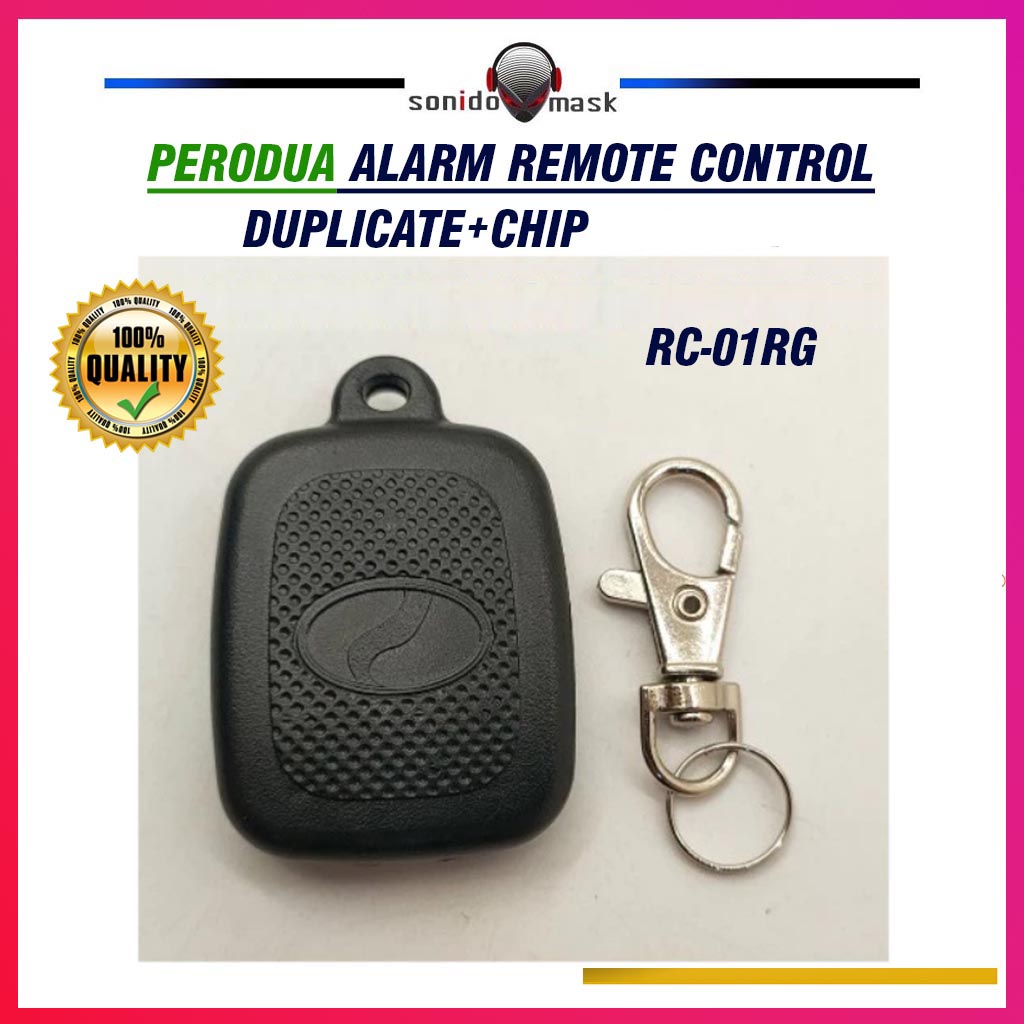 PERODUA MYVI ALARM REMOTE CONTROL DUPLICATE+CHIP+BATTERY PERODUA MYVI ...