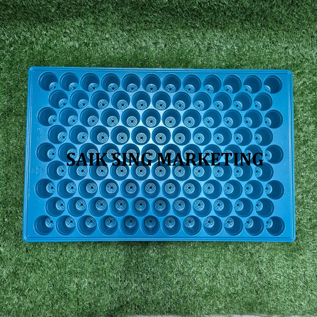 1 pcs 104 Hole Tray Seedling Tray Semaian Plastic Nursery Seed ...