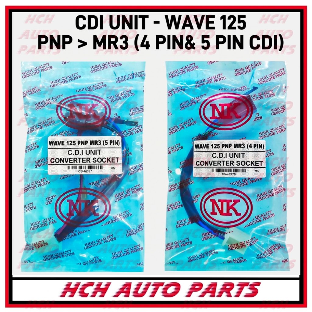 CDI CONVERTER SOCKET - WAVE 125 > PNP > MR3/ KRISS MR3 (4 PIN & 5 PIN ...