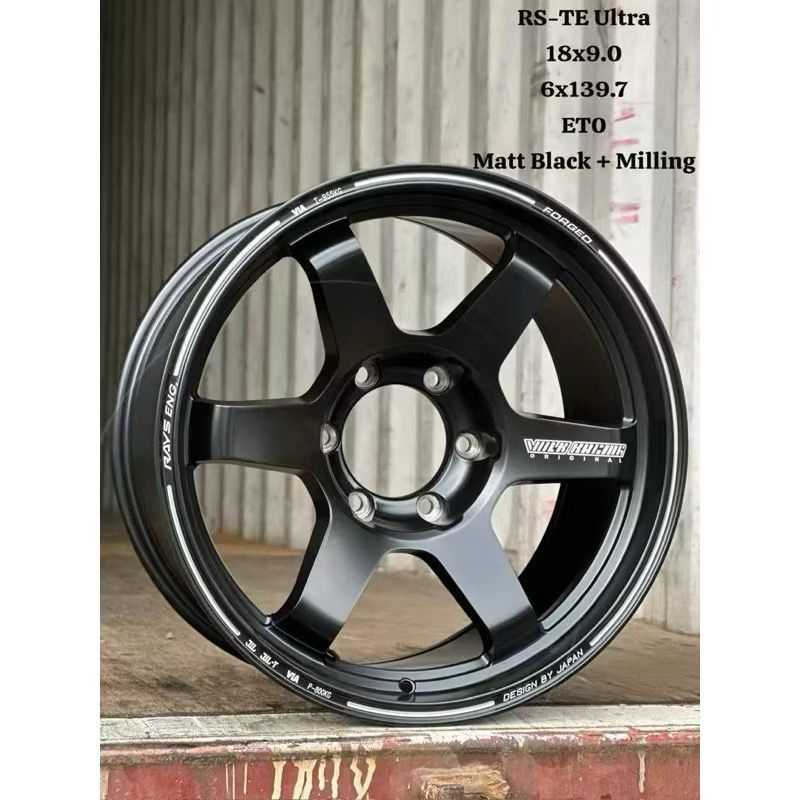 RS PERFORMANCE TE37 ULTRA 18X9JJ 6H139.7 FLOW FORMING | Shopee Malaysia