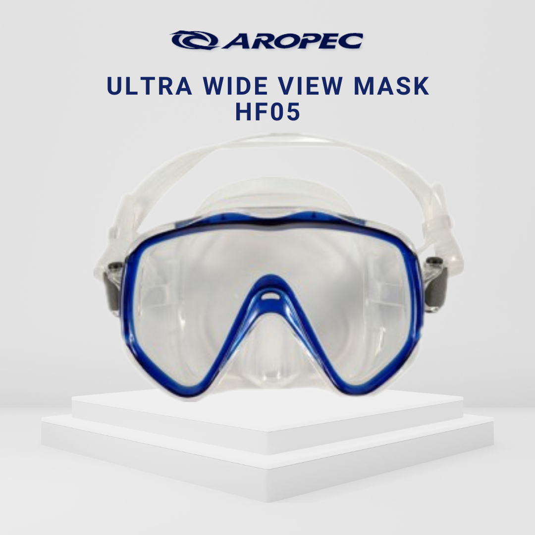 AROPEC M1-HF05 SCUBA DIVING MASK HD ULTRA WIDE VIEW SNORKELING MASK ...