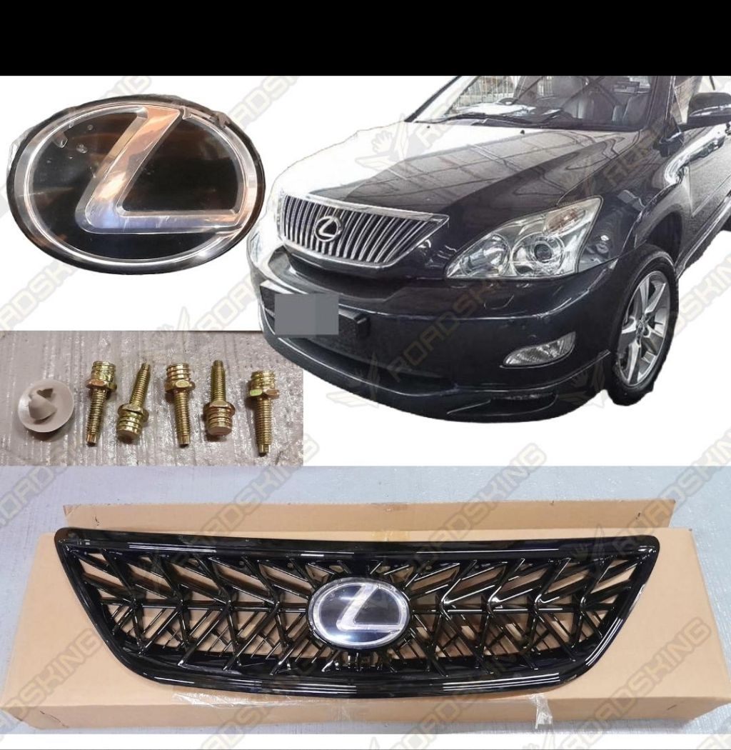 LEXUS GX470 TOYOTA HARRIER RX330 RX300 XU30 2003-2009 FRONT BUMPER ...