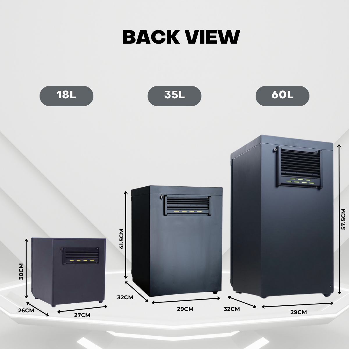 (5 Years Warranty) GS DryBox 18L/35L/60L Camera Lens Digital Dry Cabinet Box LCD Display ...