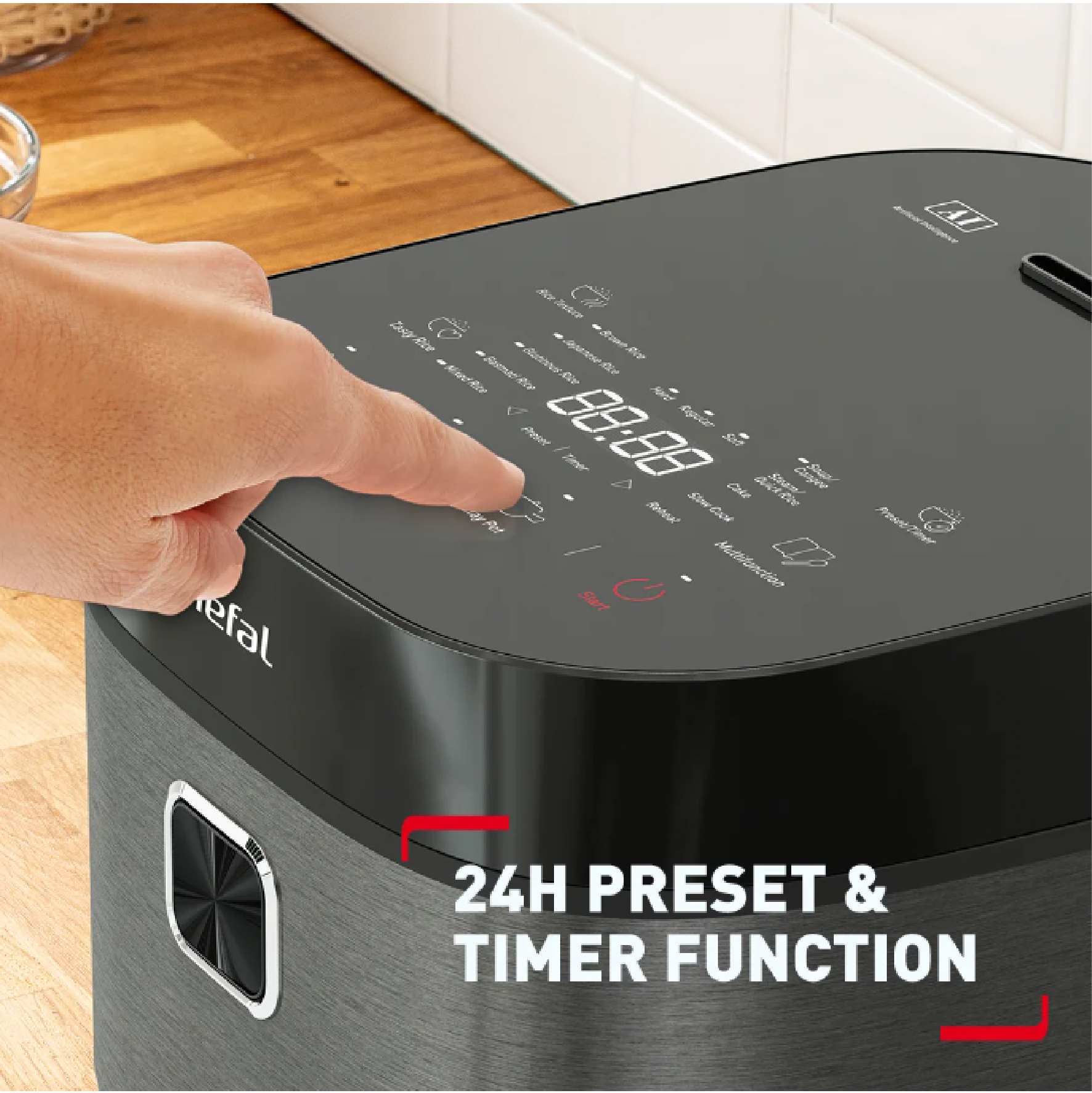 Tefal Delirice Max Fuzzy Logic Rice Cooker (1.8L) RK7778 / RK776B ...