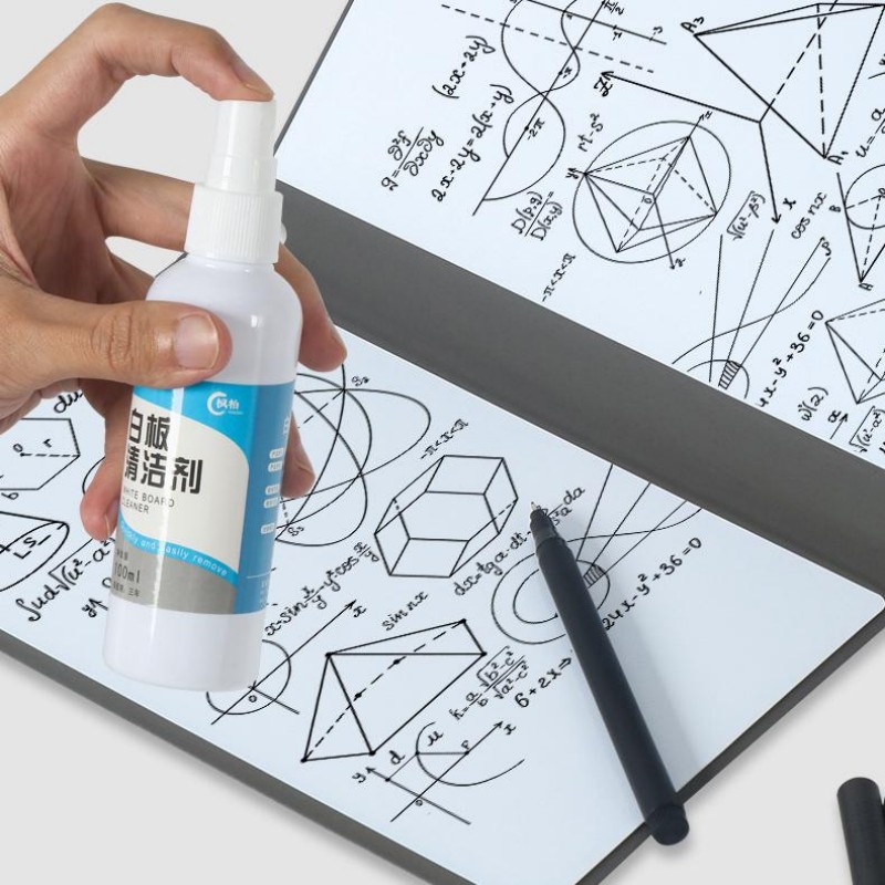 A5 Whiteboard Notebook Writing Pad Whiteboard Erasable PU Leather ...