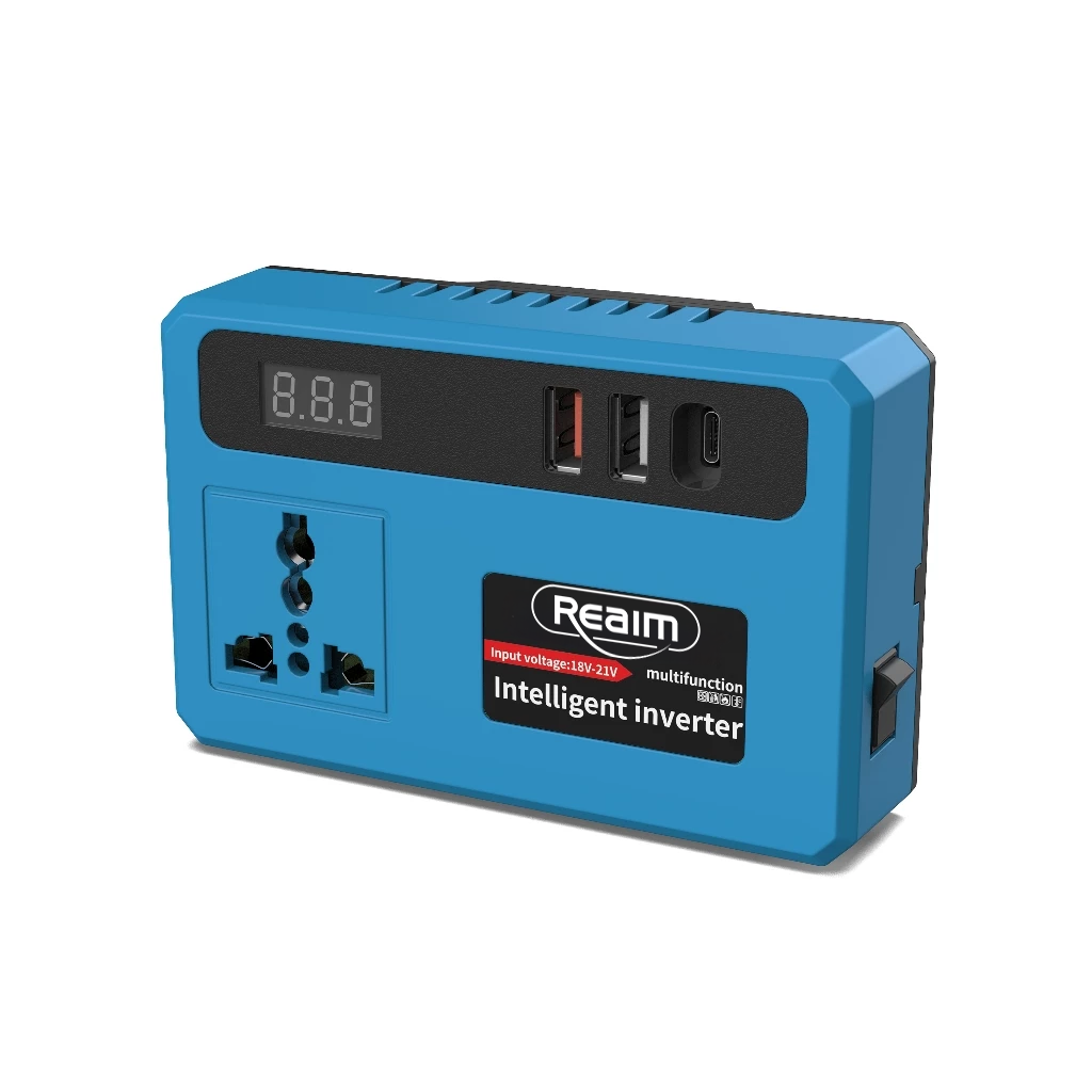 REAIM Portable Power Inverters For 20V Battery Inverter 20V to 220V ...