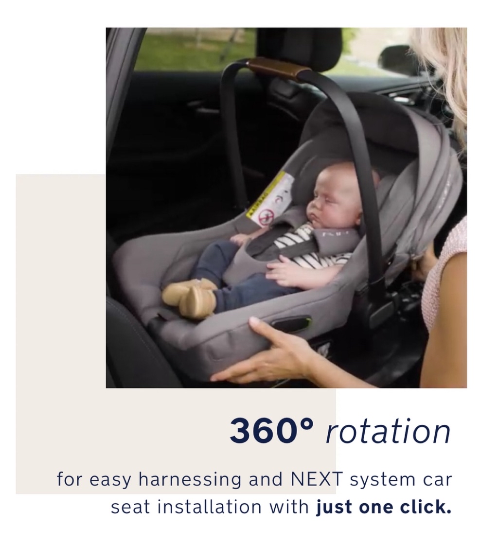 Nuna Base Next R129 360 Spin Base | Isofix Base for Nuna Car Seat and ...