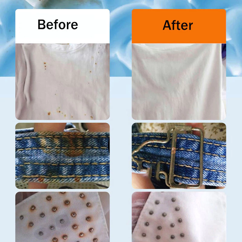 Rust Remover Spray Fabric Rust Stain Remover Clothes Cleaner Drop ...