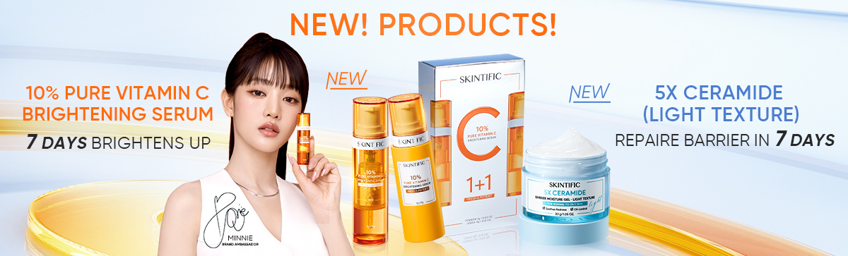 SKINTIFIC 12%AHA BHA PHA LHA Intensive Peeling Solution Serum muka ...