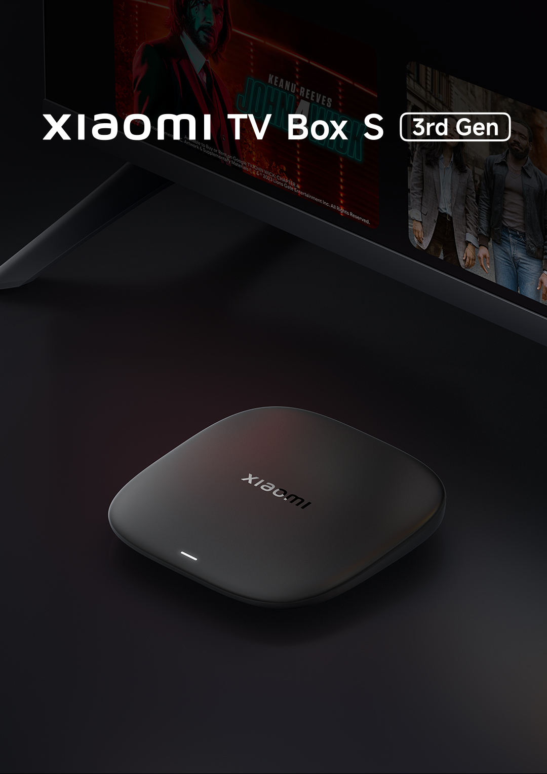 Xiaomi TV Box S (3rd Gen) | 4K UHD Output | Cinema‑Grade HDR Support | Immersive Audio ...