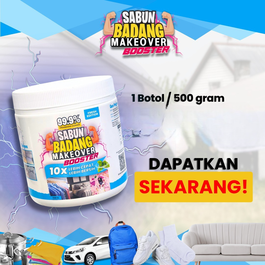[Local] Sabun Badang Fresh 500g | Makeover Series 100% Original, Wangi ...