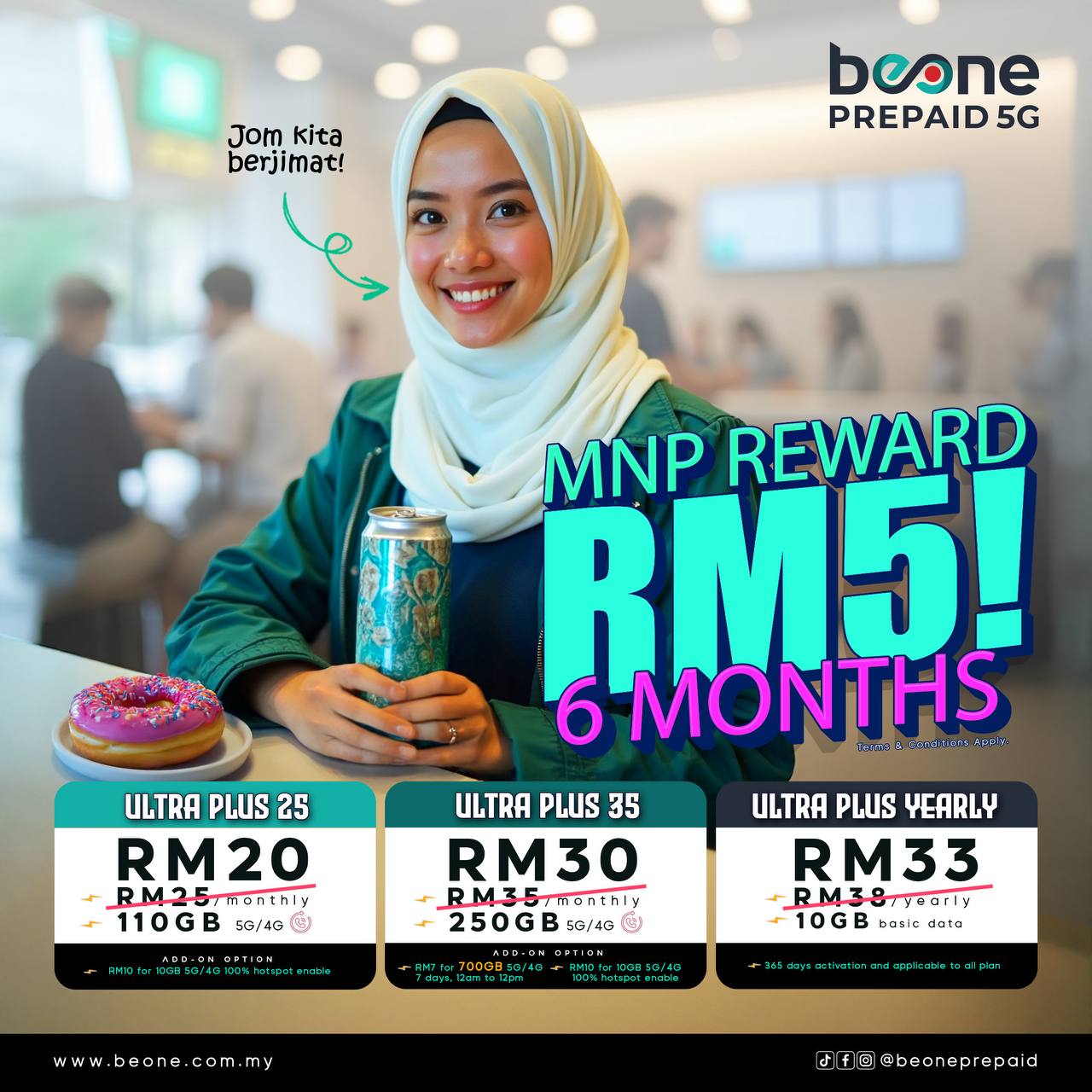 SIMKAD beONE [Nombor VIP 50] Prepaid Unlimited Speed Unlimited Call Hotspot Coverage 5G Celcom ...