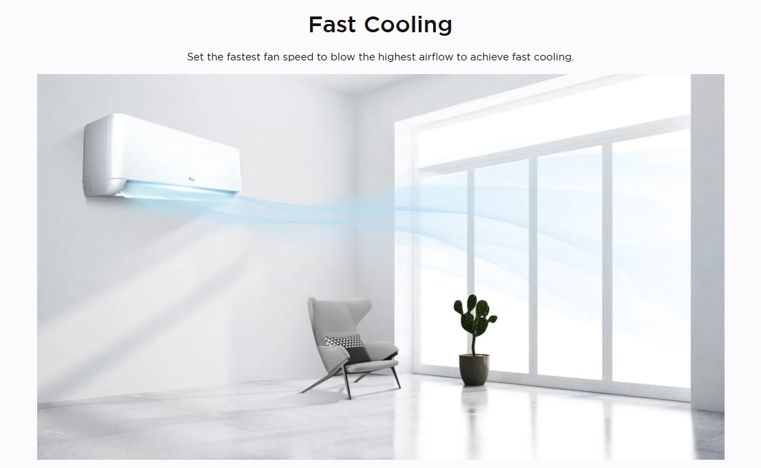 TCL 1.5HP T-Pro Series Non-Inverter Air Conditioner R32 | Fast Cooling ...