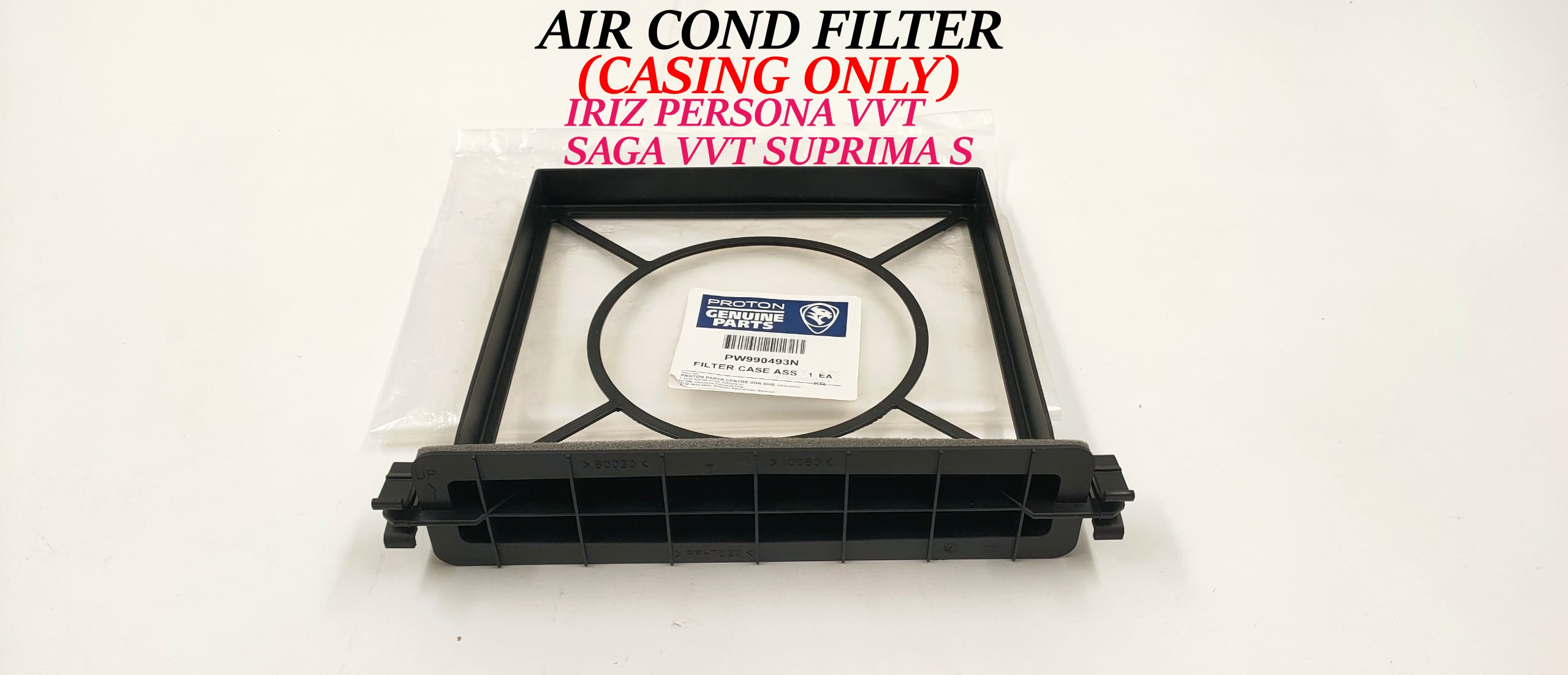 PW990493 CABIN AIR COND FILTER PROTON IRIZ VVT,PERSONA VVT,PREVE ...