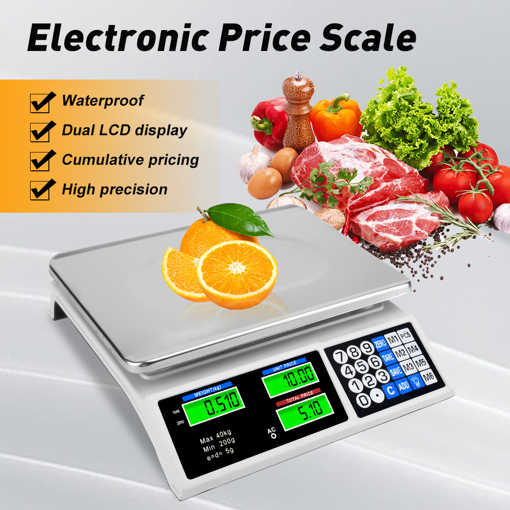 50kg Rechargeable Commercial Scale Electronic Digital Price Calculation ...