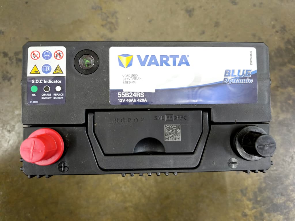 [INSTALLATION ] 55B24L / S Varta Blue Car Battery Bateri Kereta | Waja ...