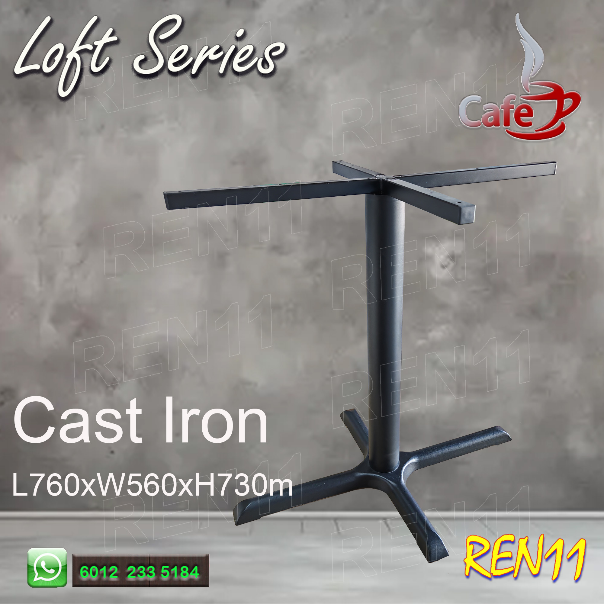 Cafe table，Dining Table Leg, Metal Leg, Kaki besi, Kaki meja , Table ...