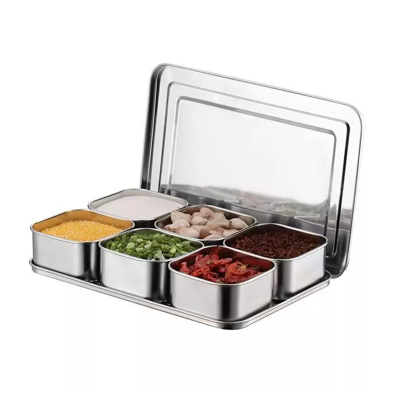 kitchen and restaurant 304 stainless steel seasoning box Seasoning Box ...