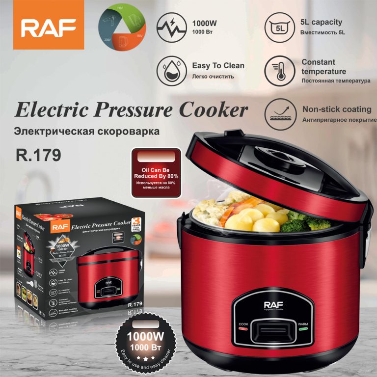 European standard electric pressure household non stick 5L ...