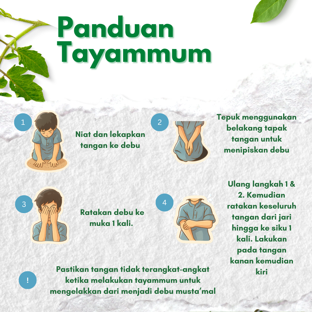MYPAPILLON Samak Sertu Rumah & Tayammum - 100% Debu Tanah Liat Putih ...