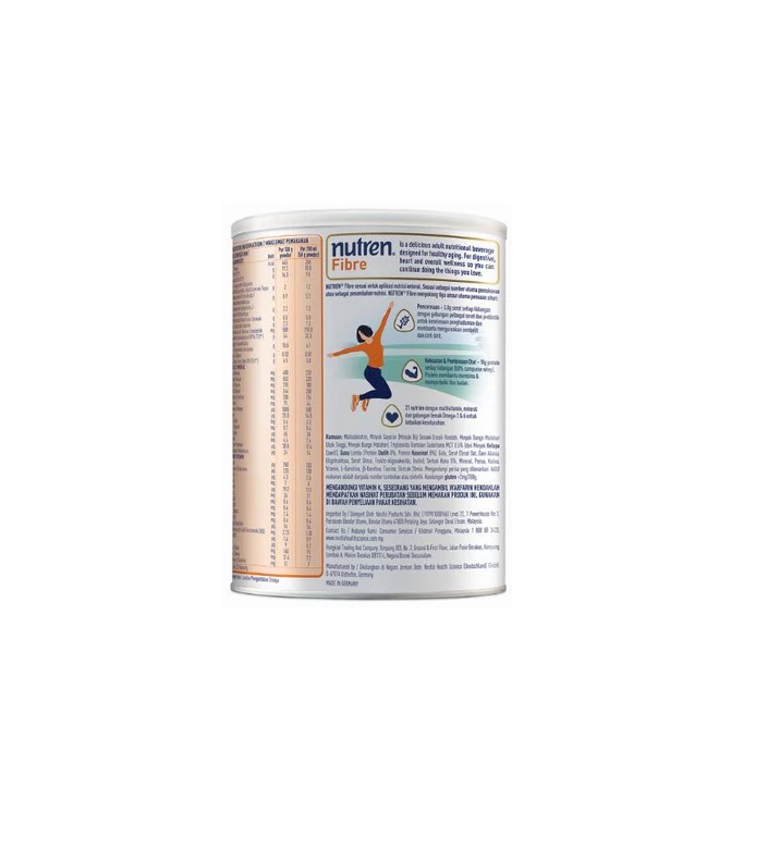 Nestle Health Science Nutren Fiber Adults Complete Nutrition Milk ...