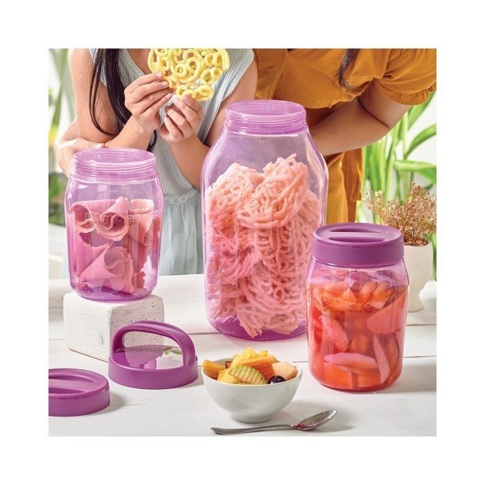Tupperware Airtight Universal Jar 3L/ 4.5L / 1.5L/ 325ML (Large Food ...