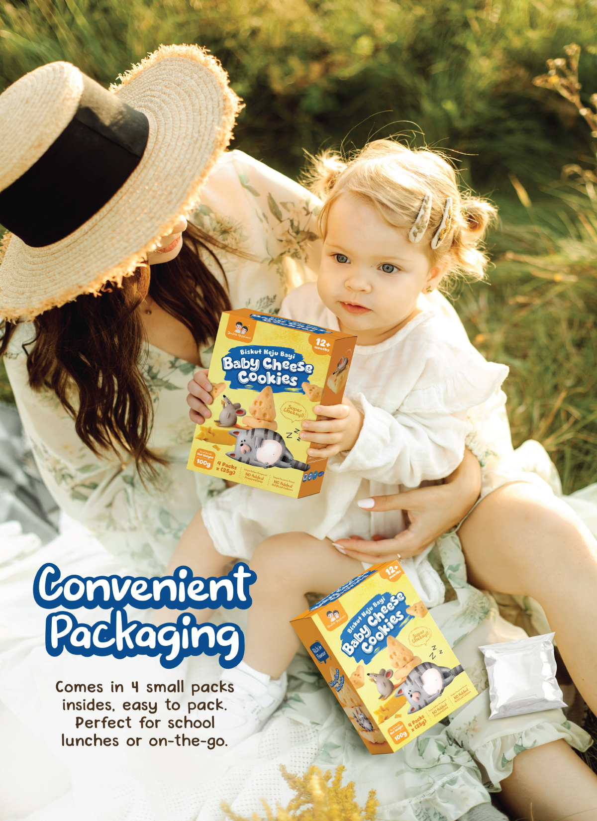 Double Happiness Baby Cheese Cookies | Biskut Cheese | Biskut Bayi ...