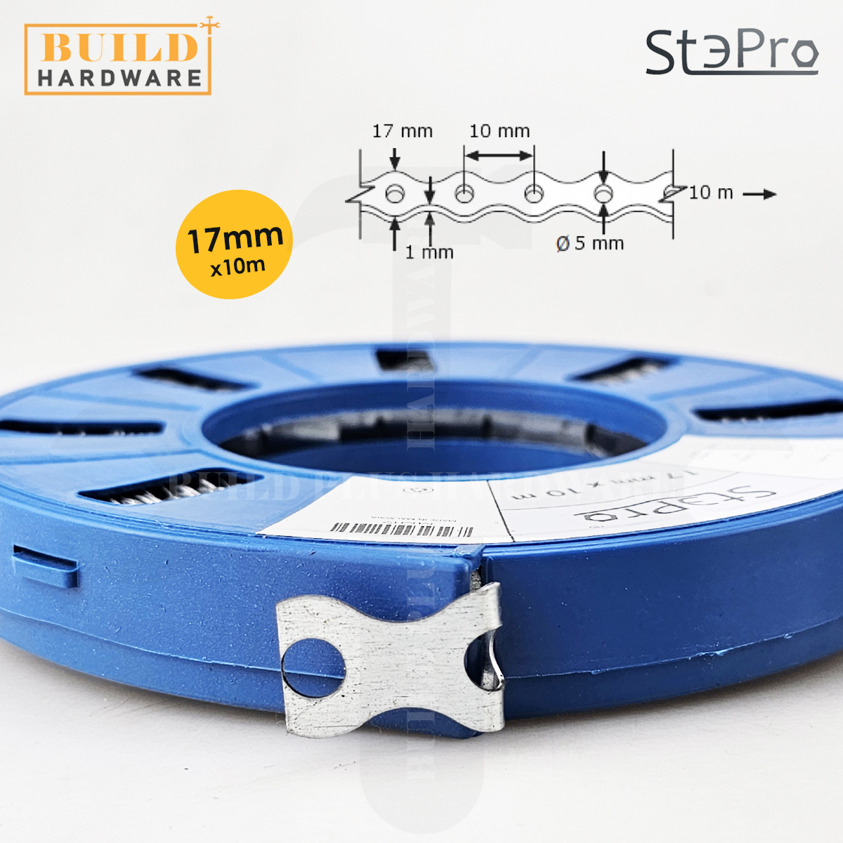 StePro Steelband Multipurpose Steel Band 12mm/17mm/25mm 钢带 Pengikat ...