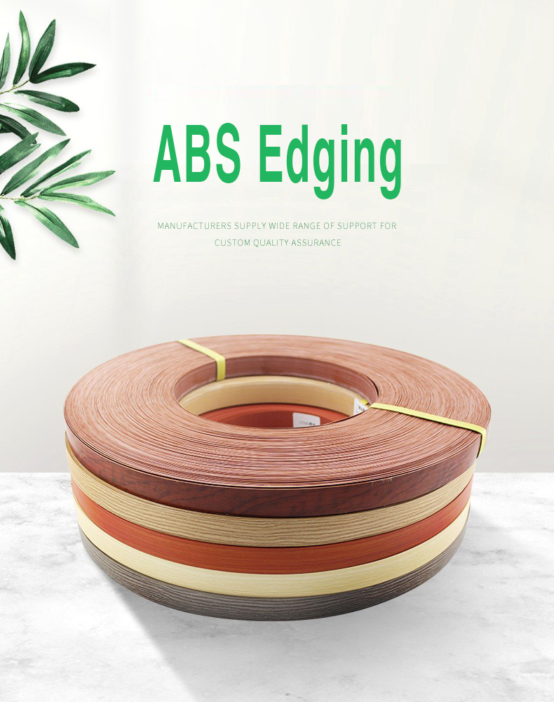 ClassAHW White Black ABS PVC Edging Banding for Wood Plywood MDF Sisi ...