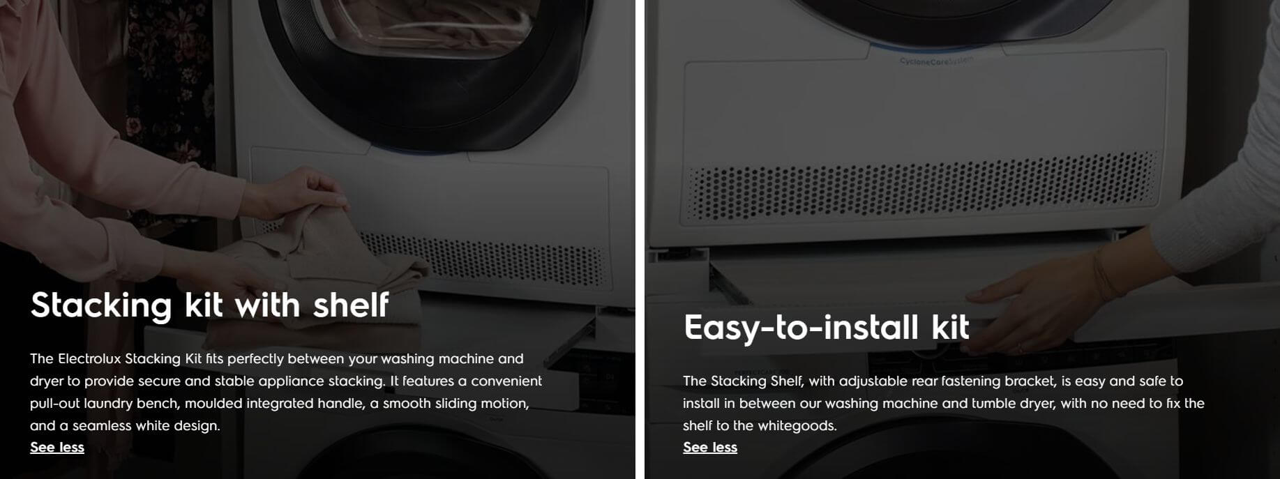 Electrolux E4YHMKP3 Pull Out Stacking Kit | Shopee Malaysia