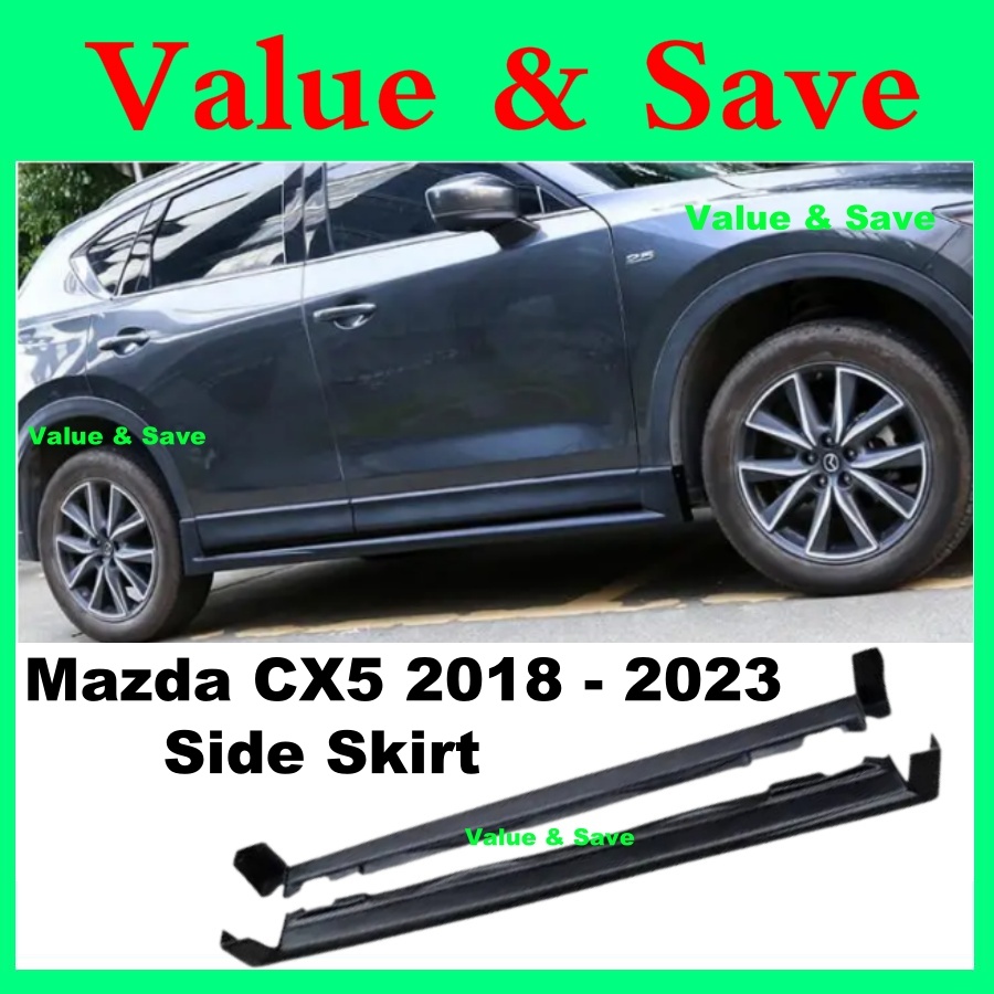 Mazda CX5 CX8 2018 - 2023 AutoExe Style ABS Matte Black Body Kit Car Front Bumper Lip Rear ...