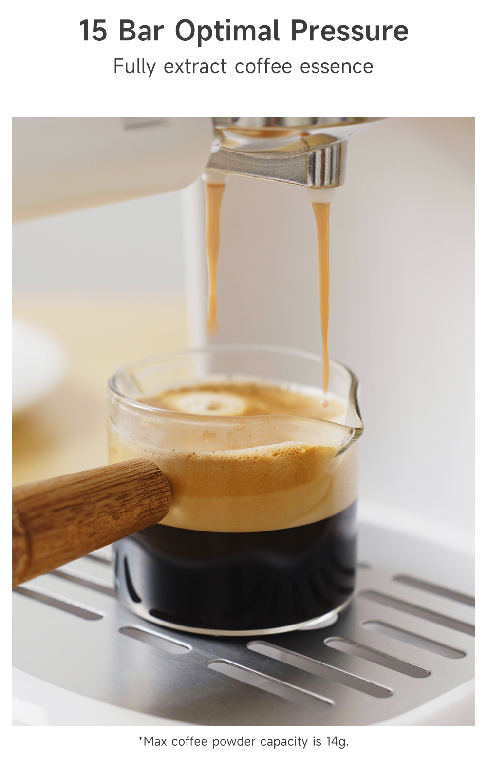 【Exclusive Price】Simplus Coffee Maker Semi Auto Espresso Extraction ...