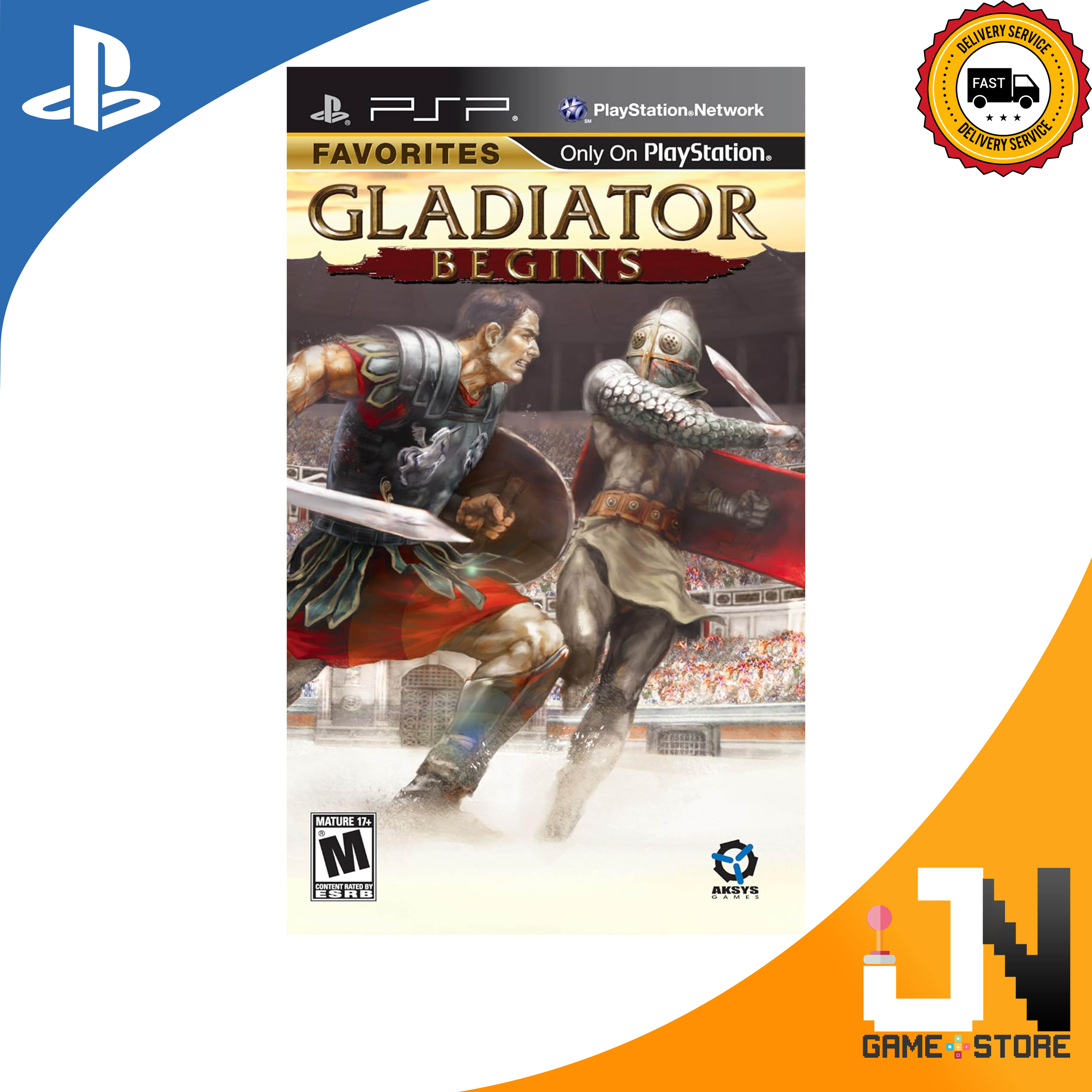 PSP Gladiator Begins (R1)(English)(NEW) | Shopee Malaysia