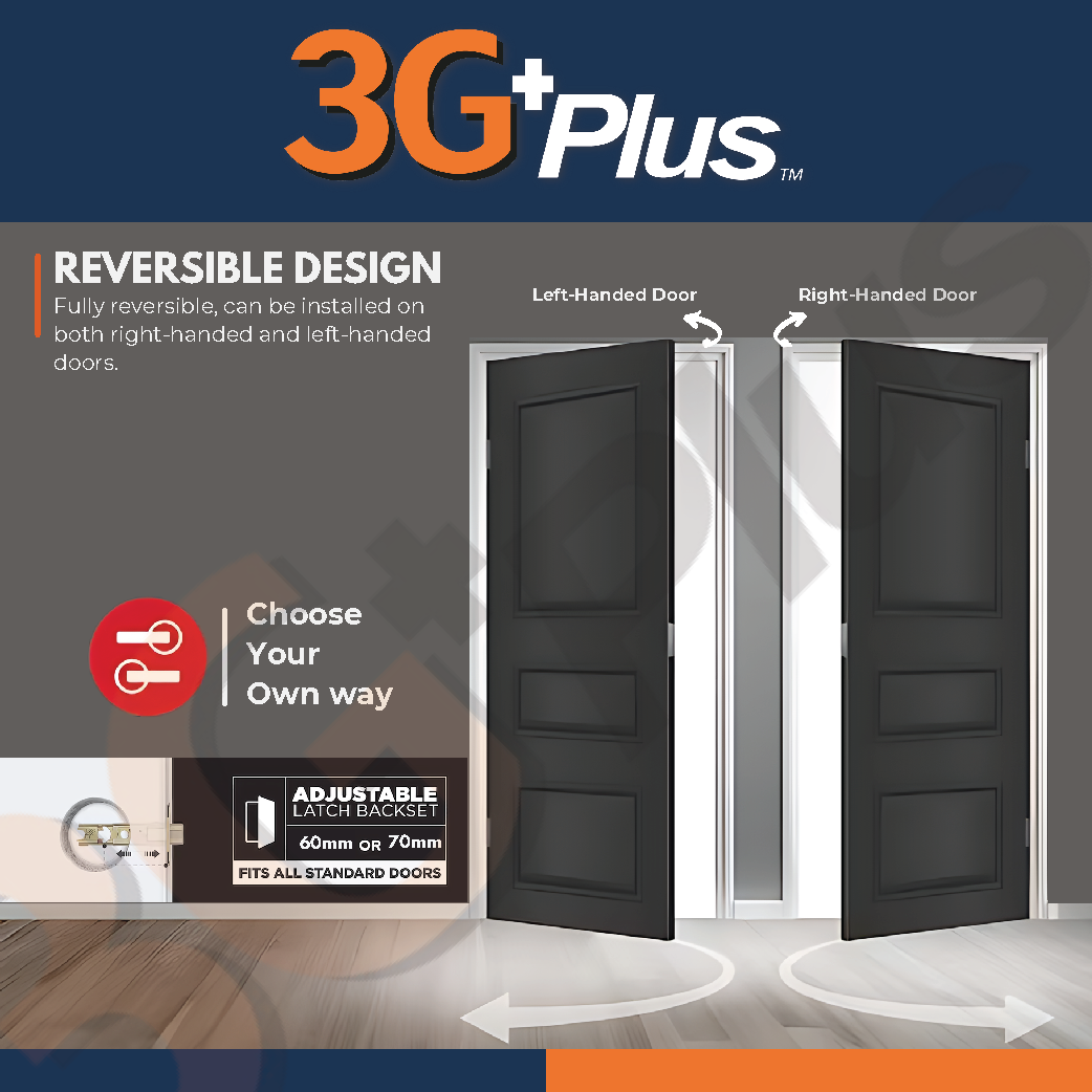 TRI-CIRCLE Heavy Duty Single Cylinder Deadbolt Lock Dead Bolt Lock ...