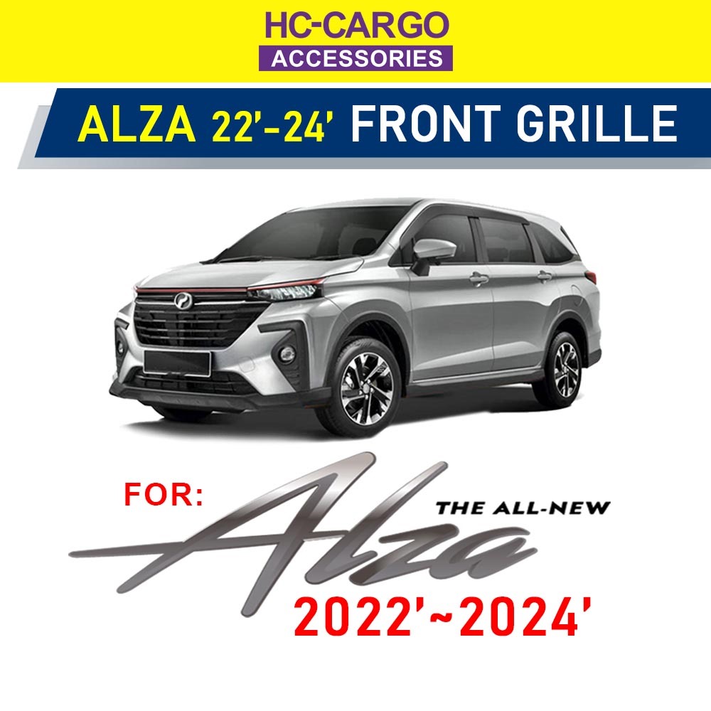 Perodua ALZA 2023 - 2024 D27A Front Grill Grille Cover Garnish Gloss ...
