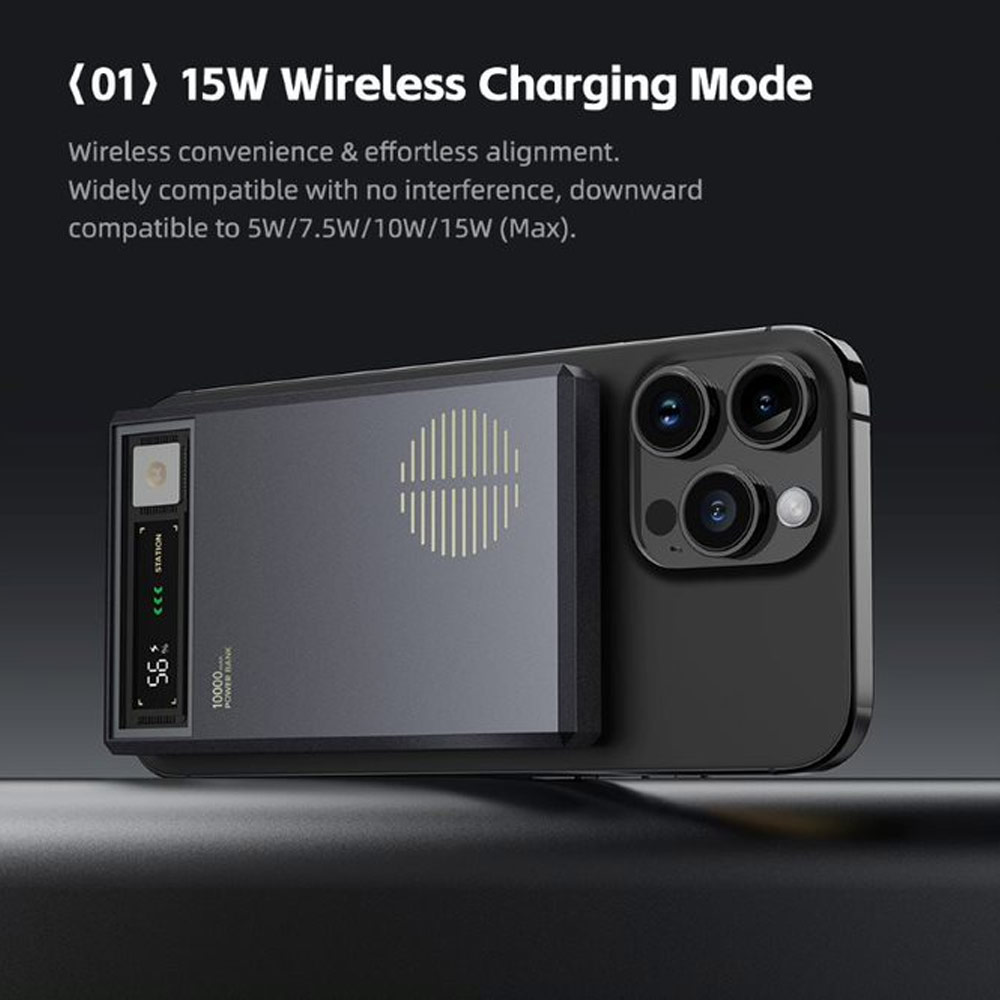 Rock 10000mAh PD20W Magnetic Wireless Charging Fast Charge Powerbank ...
