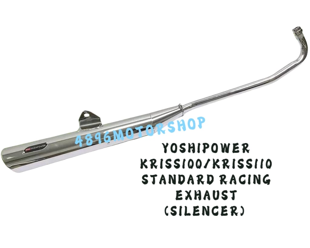 YOSHIPOWER MODENAS KRISS100 KRISS110 KRISS 100 110 (25MM) STANDARD RACING WITH SILENCER EXHAUST ...