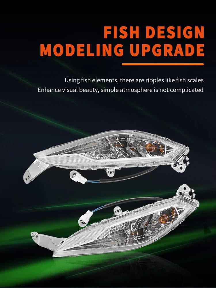 YAMAHA LC135 V4 V5 V6 V7 FRONT LED SIGNAL ASSY SIGNAL DEPAN TINTED ...