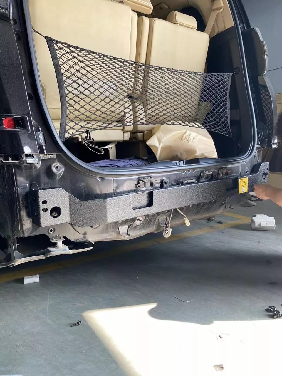 Toyota Alphard Vellfire AGH30 Anti-Collision Bar Rear Safety Bar Anti ...