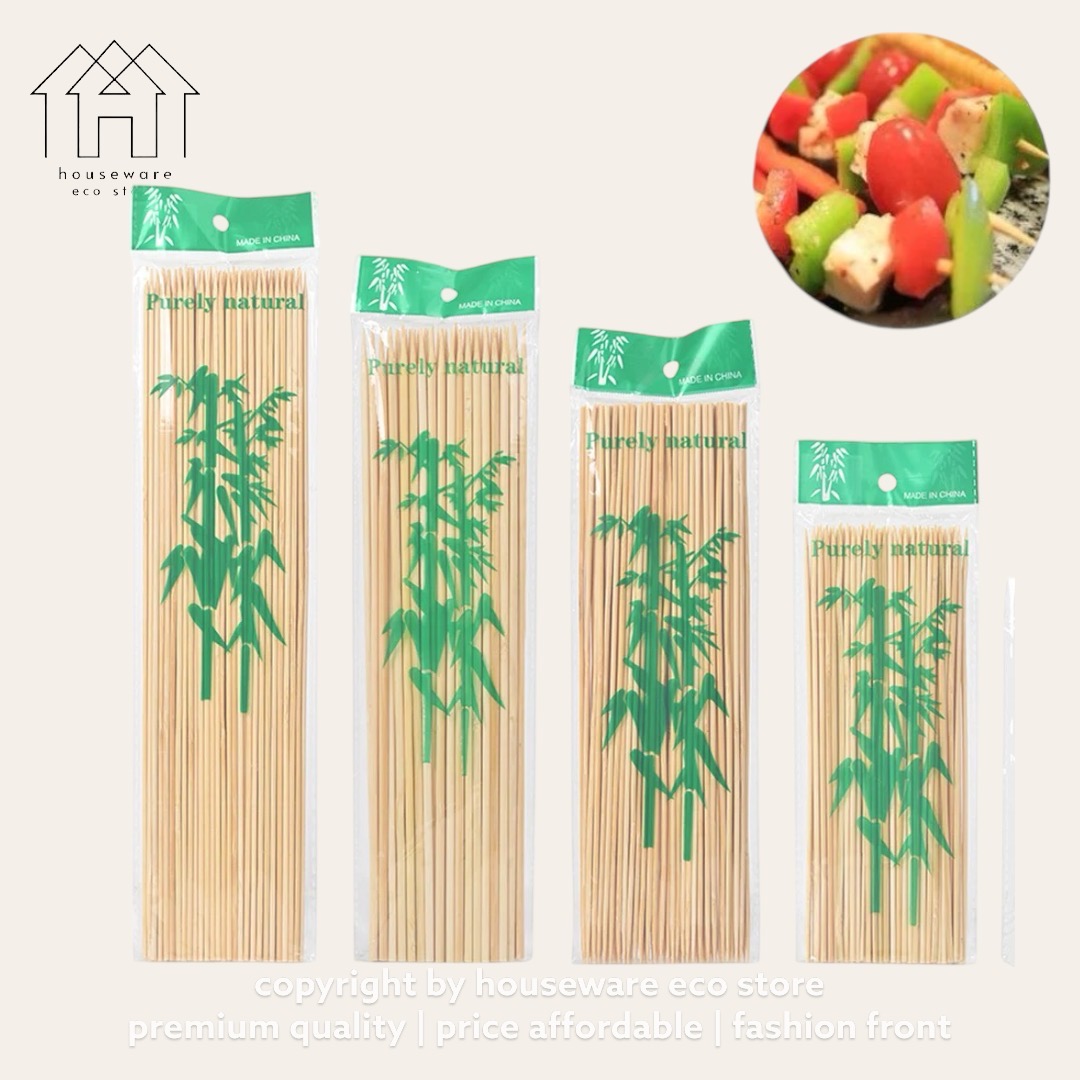 Bamboo Skewer / Lidi Sate / Satay Stick / Batang Lidi Satay BBQ Stick ...
