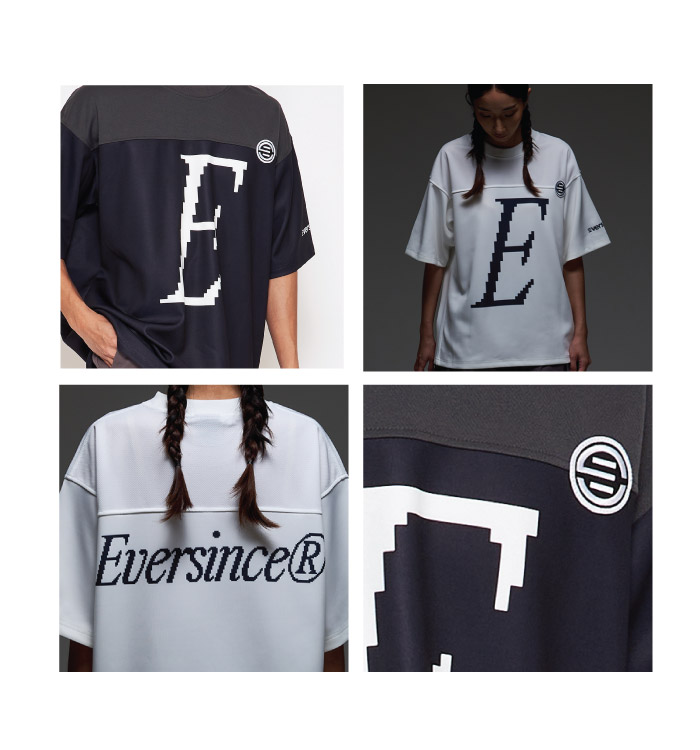 Eversince Pulse Cut and Sewn Oversized Jersey Tee | Shopee Malaysia