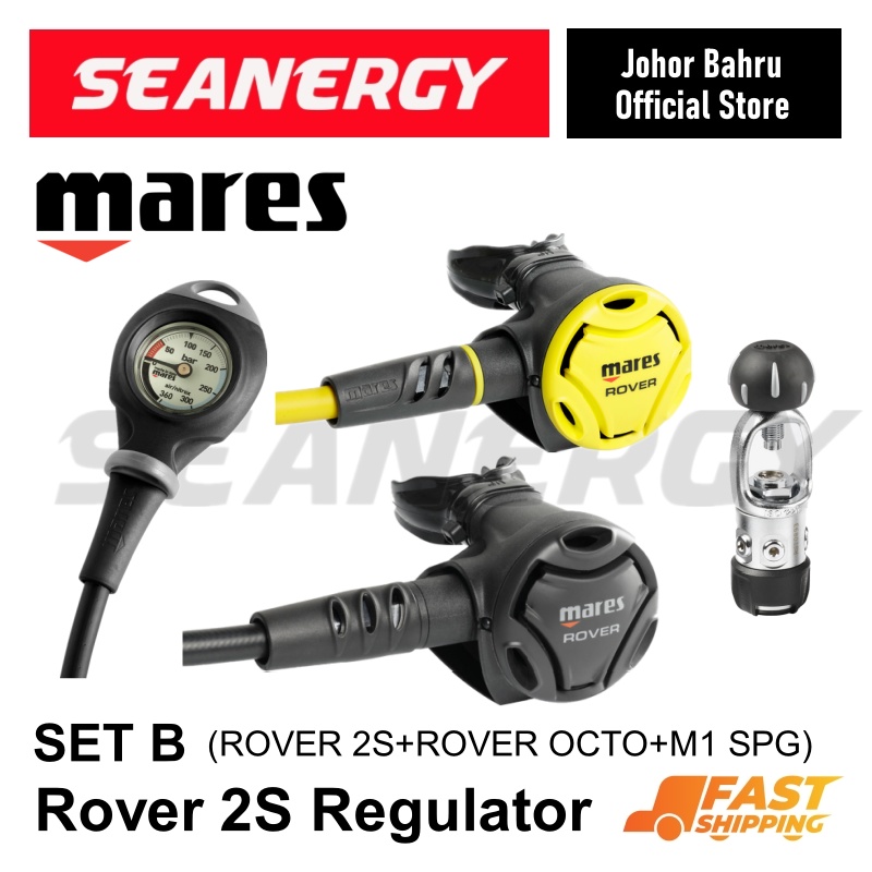 MARES Rover 2S Regulator Set for Scuba Diving Regulator | Shopee Malaysia