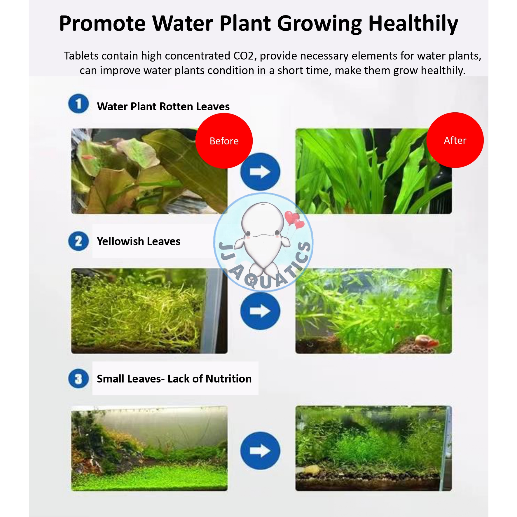 🔥Ready Stock🔥 YEE Carbon Dioxide CO2 Tablet For Water Plants Aquascape Reduce Algae Enhance ...